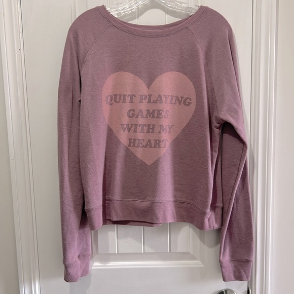 Junk Food Clothing | Tops | Junk Food Quit Playing Games With My Heart ...